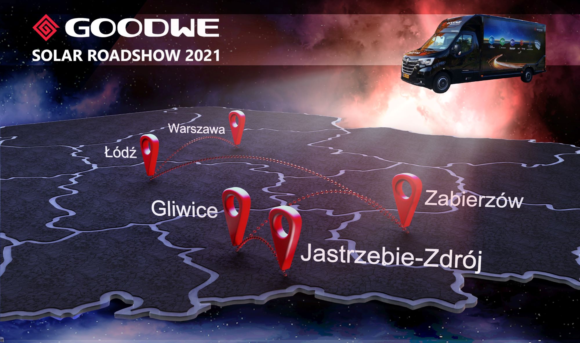 GoodWe launched its first Solar Roadshow 2021 in Europe