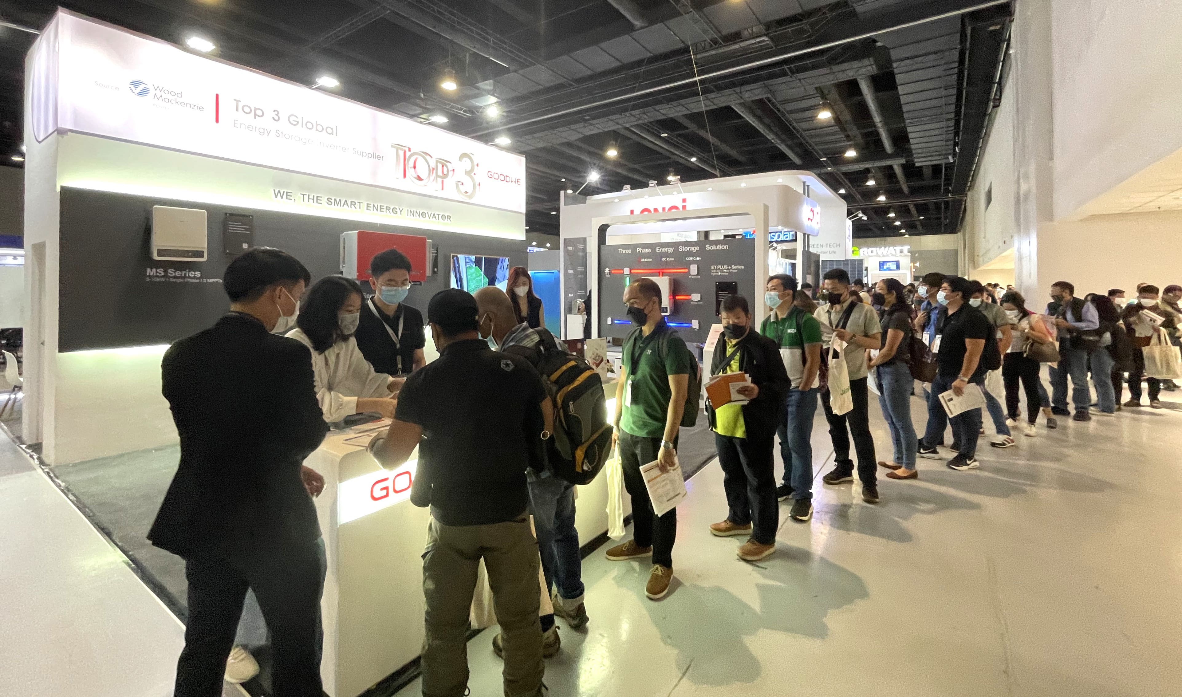 GOODWE IMPRESSIVE DISPLAY AT THE LARGEST SOLAR SHOW IN THE PHILIPPINES